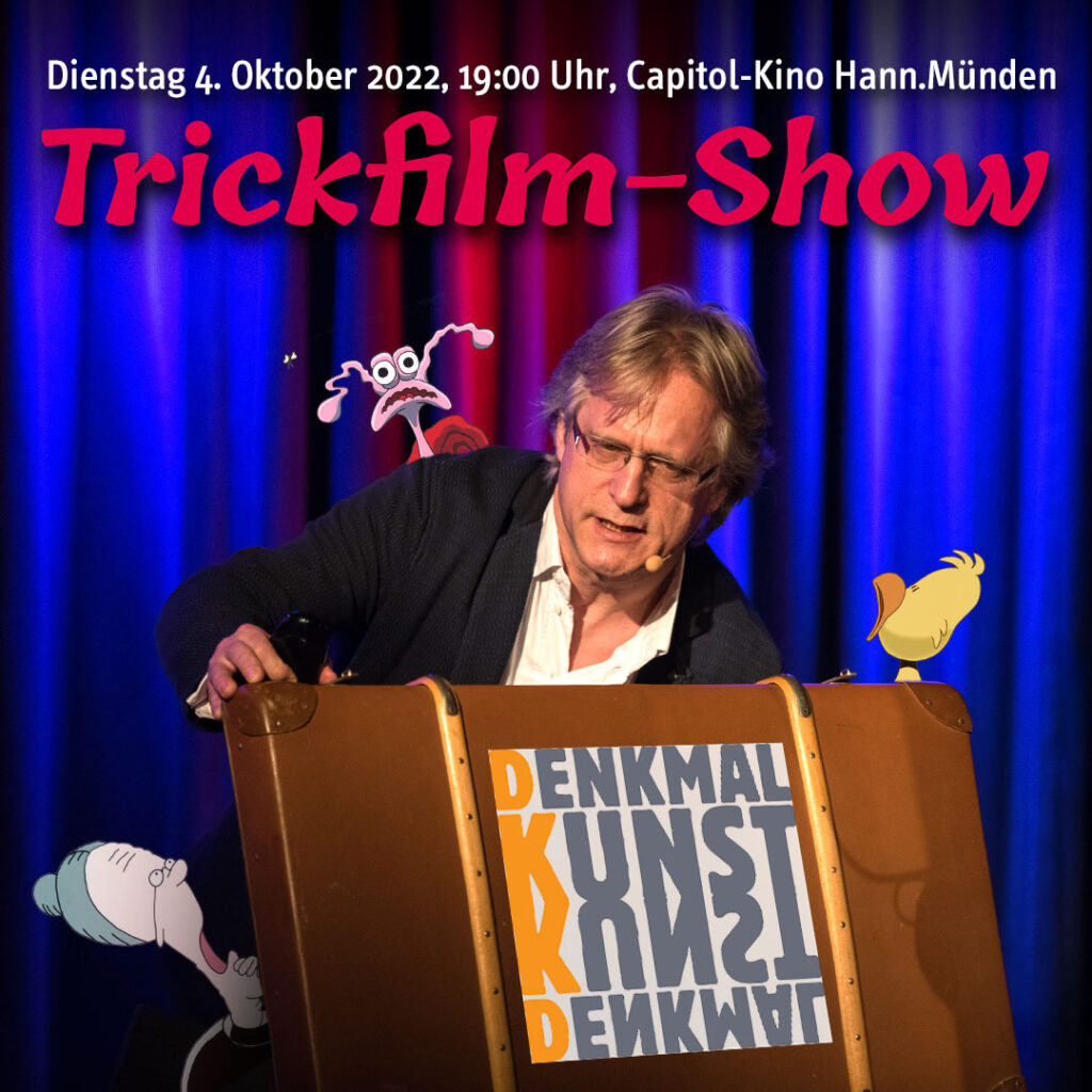 Animated Film Show at the DenkmalKunst-Festival